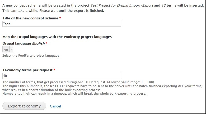 PoolParty Taxonomy Manager for Drupal | Semantic Connector modules | Drupal Wiki guide on Drupal.org