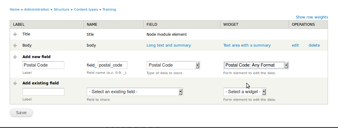 Postal Code [#1677904] | Drupal.org