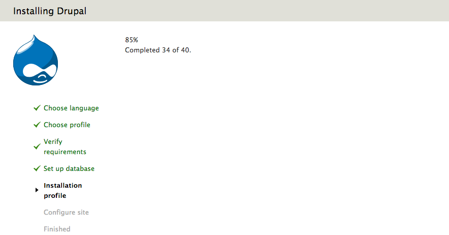 Progress Bar style update [#1989480] | Drupal.org