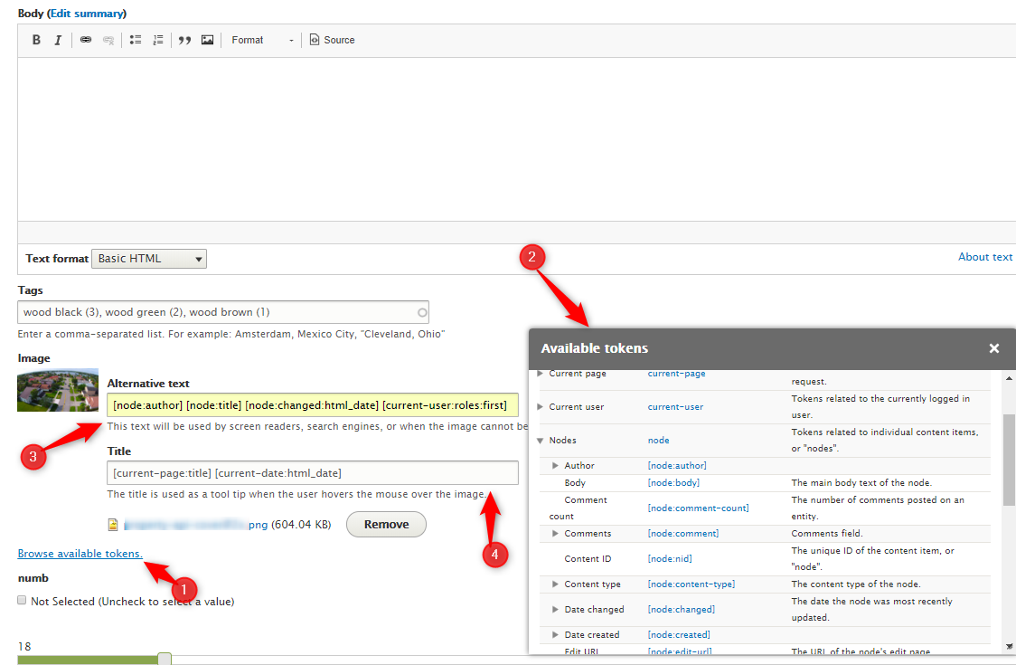 Image Field Tokens D8 | Drupal.org