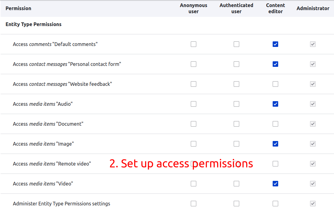 Entity Type Permissions | Drupal.org Entity Type Permissions | Drupal.org