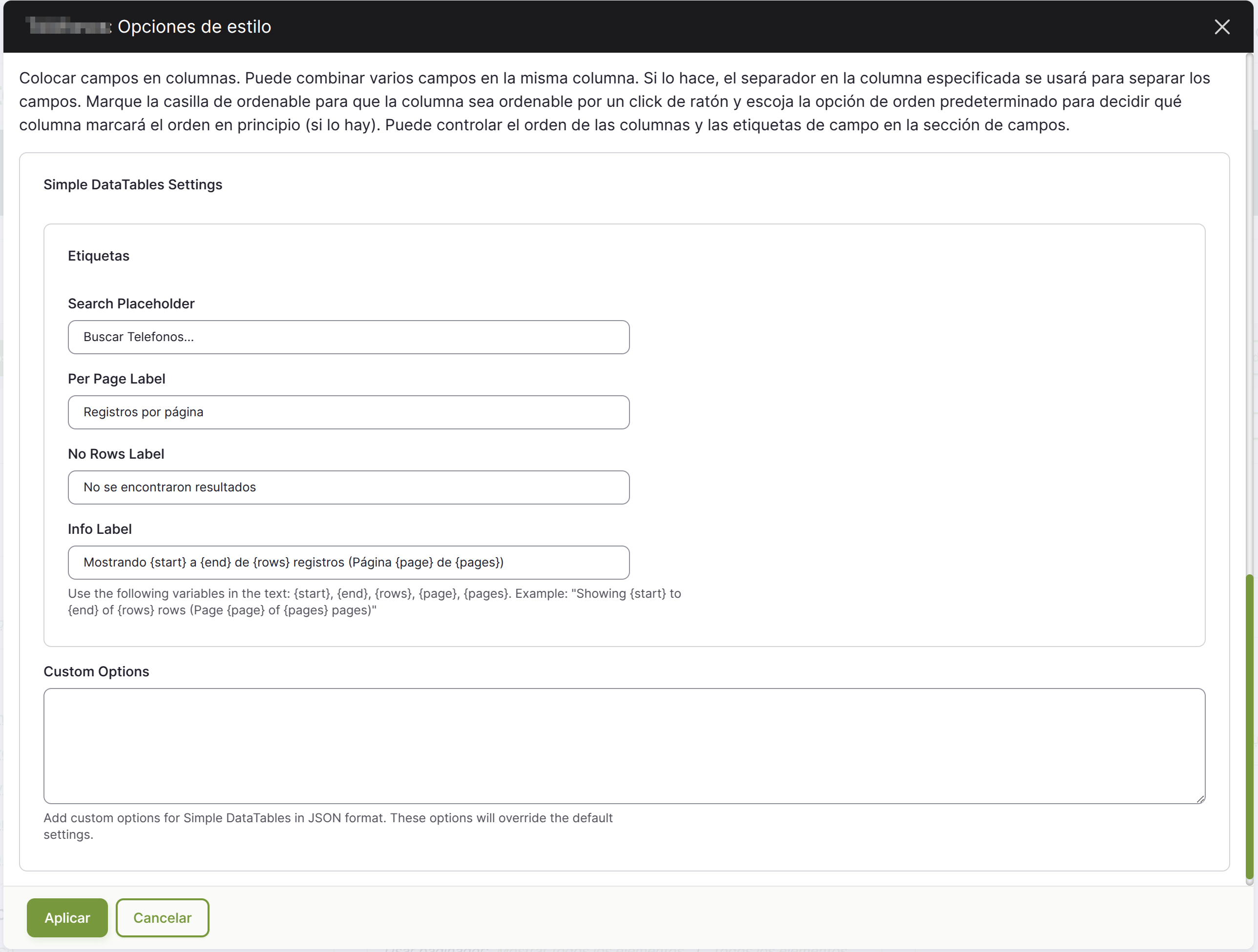 Simple DataTables Integration | Drupal.org Simple DataTables Integration | Drupal.org
