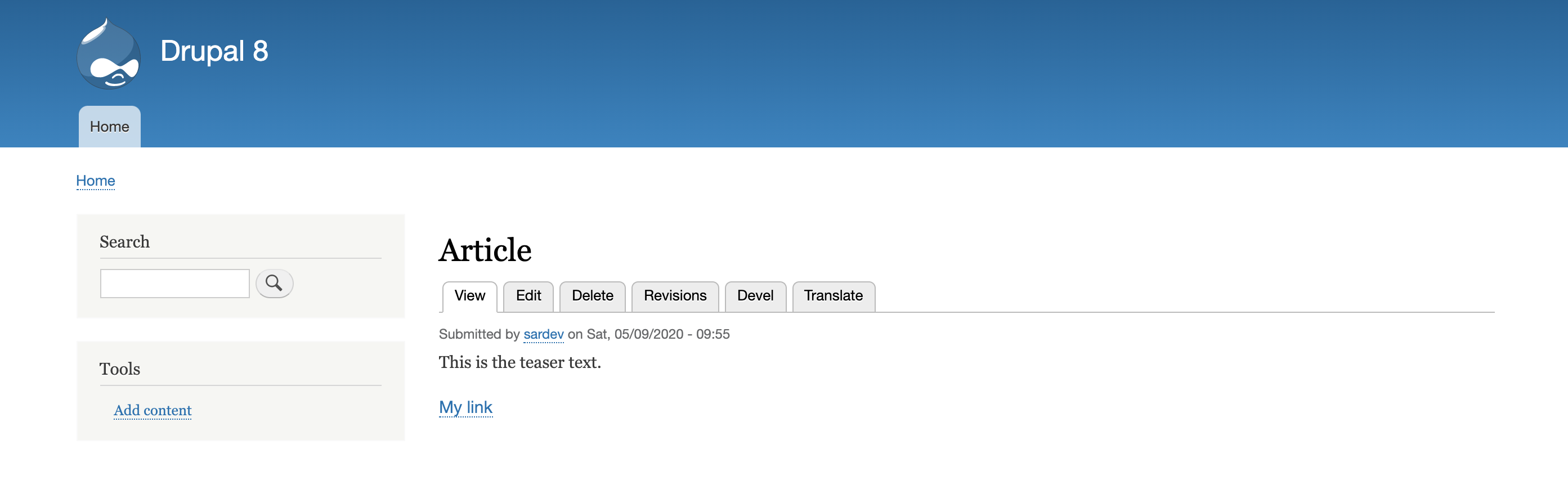 Entity Popin | Drupal.org