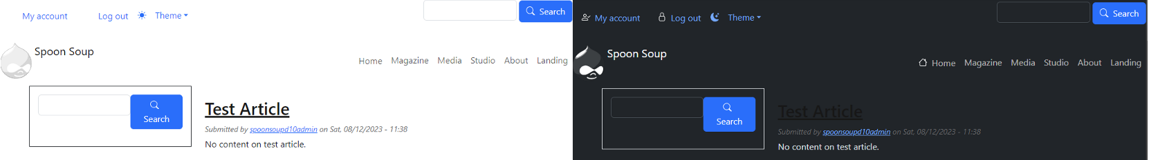 Bootstrap Light-Dark-Color Theme Mode Toggler | Drupal.org