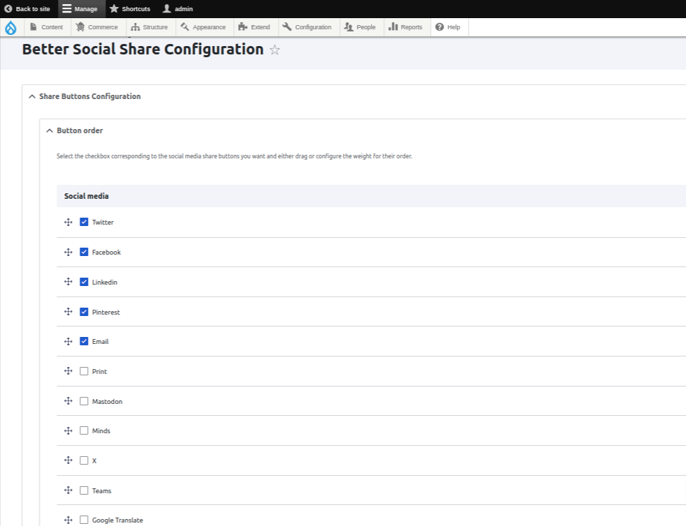 Better Social Share | Drupal.org