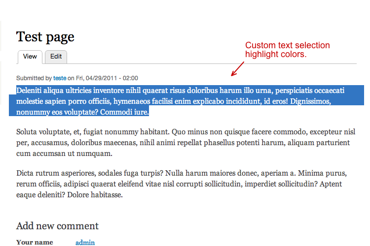 Changing Default Text Selection Color Using Css Images | Hot Sex Picture Changing Default Text Selection Color Using Css Images | Hot Sex Picture