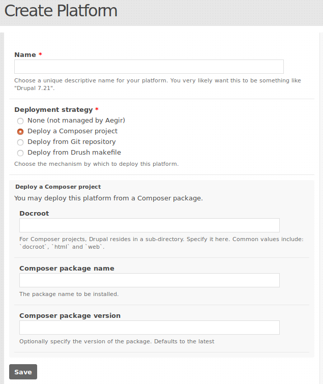 Aegir Deploy | Drupal.org