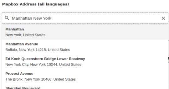 Mapbox Places | Drupal.org