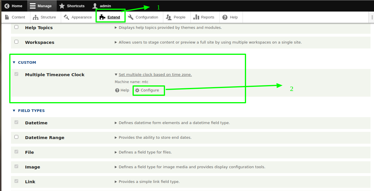 Multiple timezone clocks (time clock) | Drupal.org