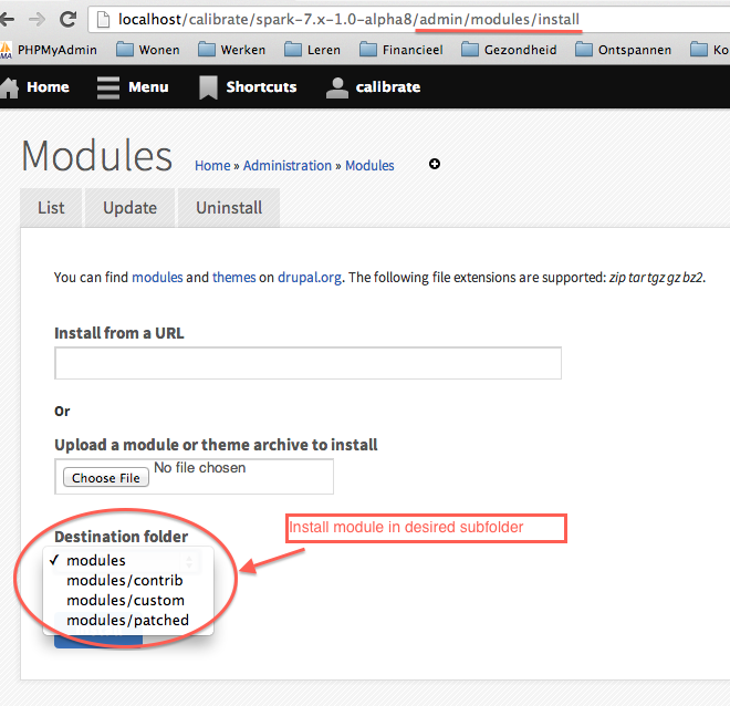 Module install | Drupal.org