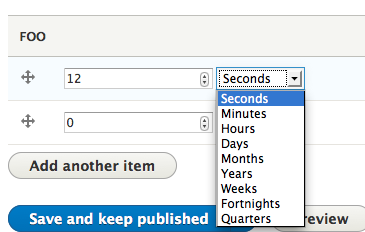 Interval Field | Drupal.org