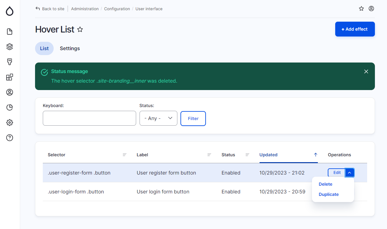 HoverCSS | Drupal.org