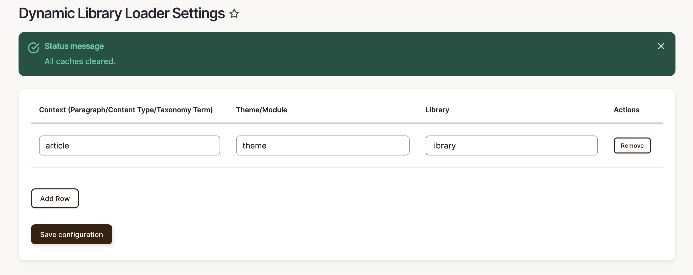Dynamic Library Loader | Drupal.org