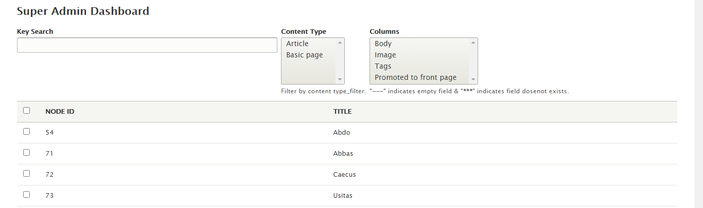 Super Admin Dashboard | Drupal.org
