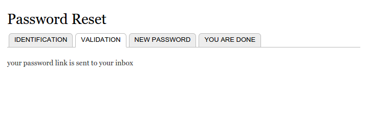 PasswordResetTabs | Drupal.org