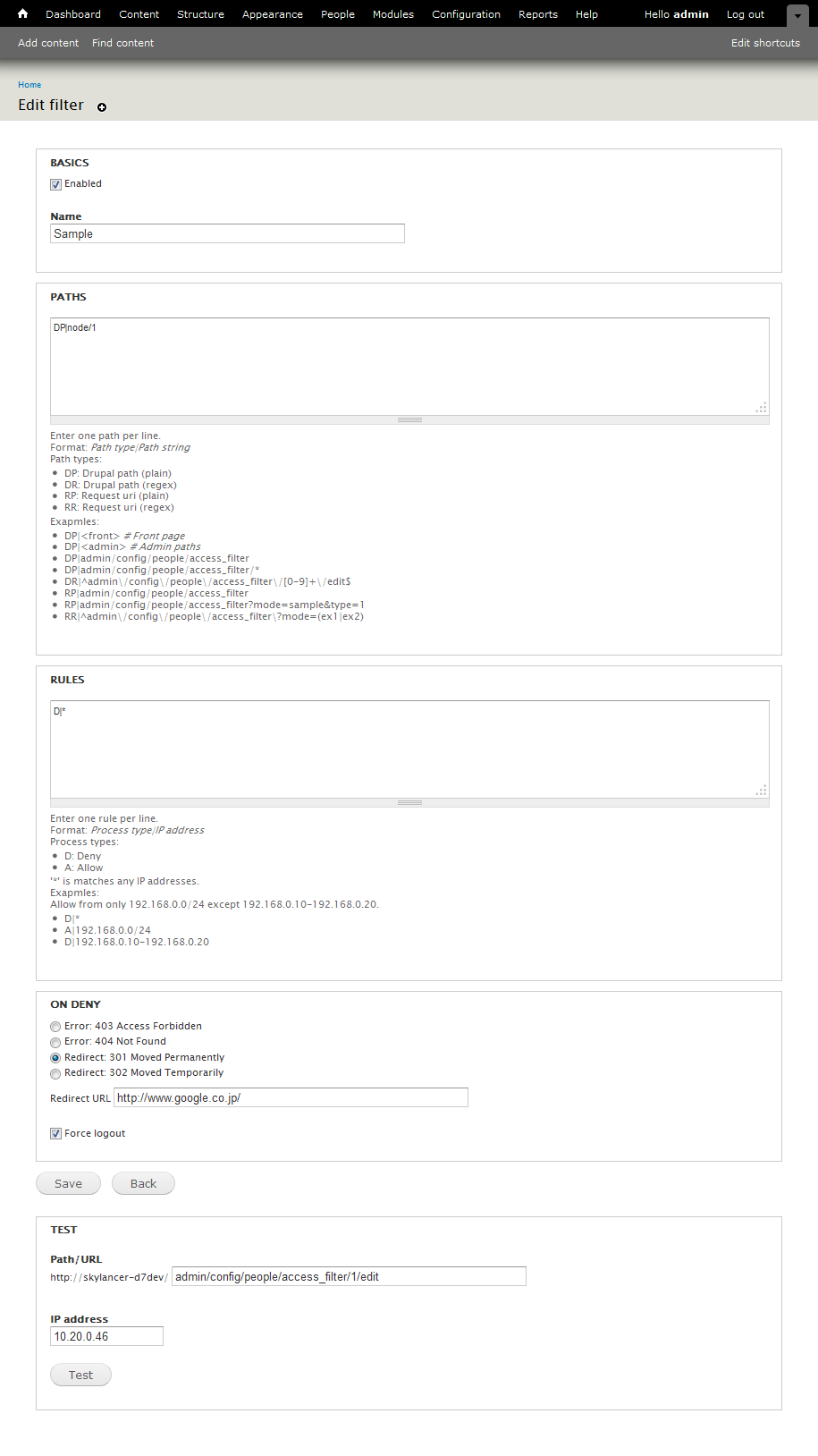 Access Filter | Drupal.org Access Filter | Drupal.org