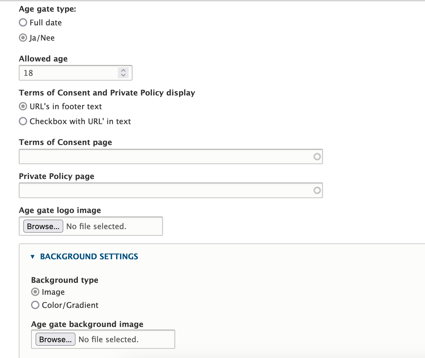 AB Age Gate | Drupal.org