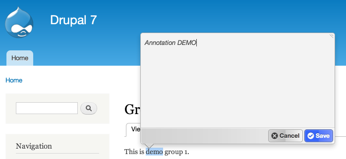 Annotator | Drupal.org