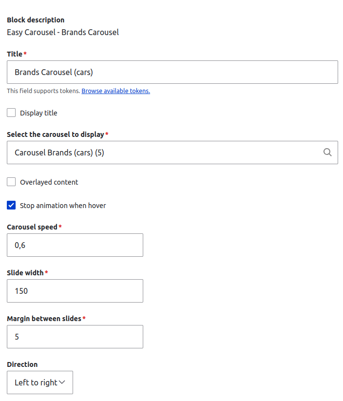 Easy Carousel | Drupal.org