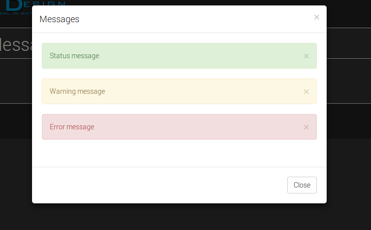 Bootstrap Modal Messages | Drupal.org Bootstrap Modal Messages | Drupal.org