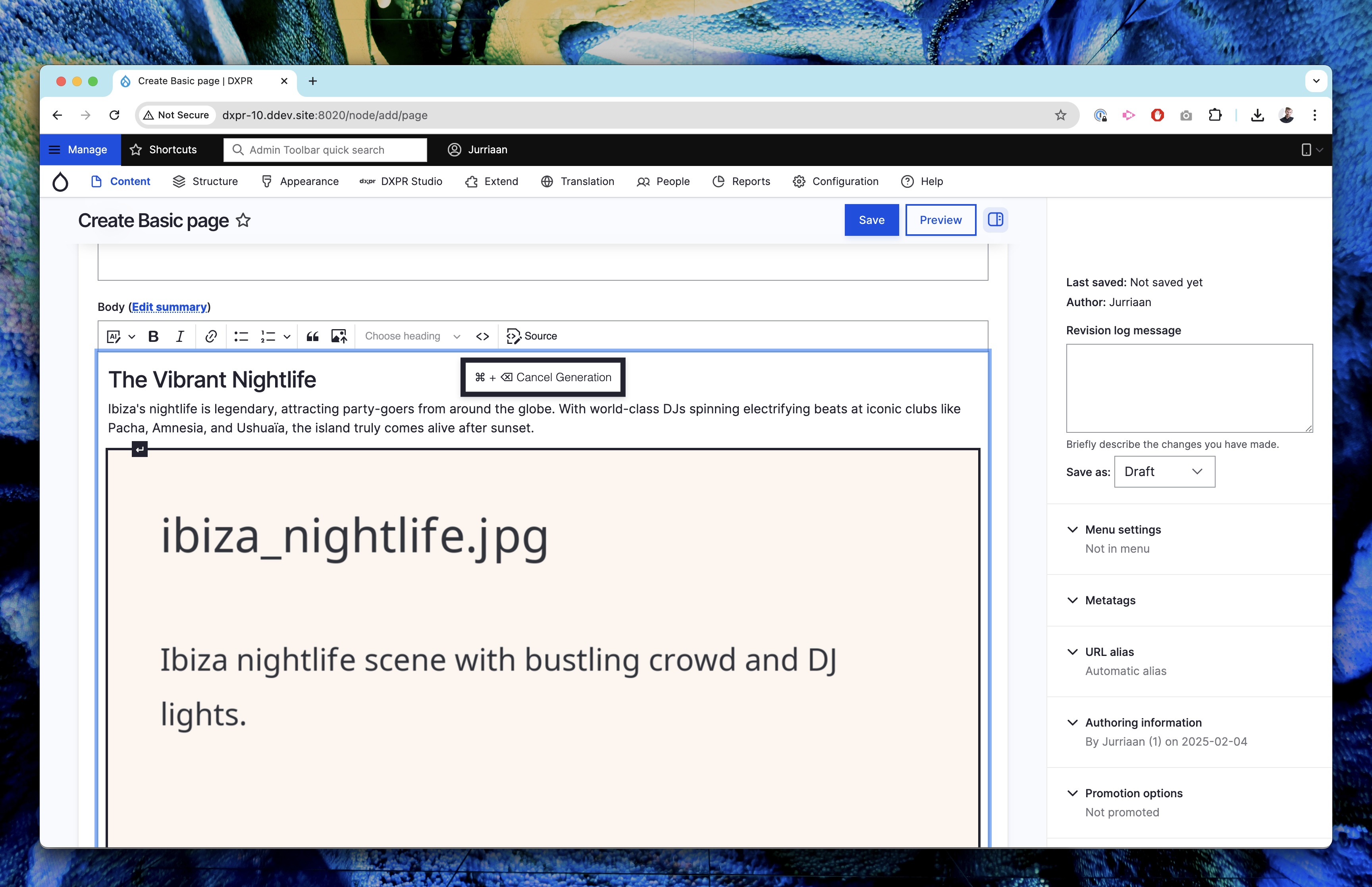 CKEditor AI Writing Agent | Drupal.org