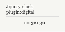 Jquery Clocks | Drupal.org