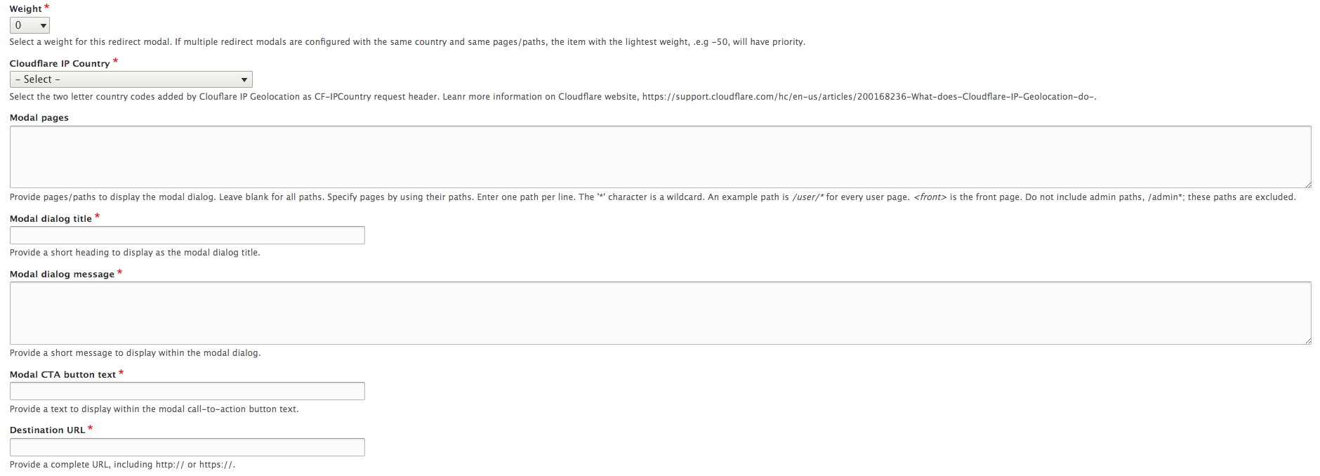 Cloudflare IP Geolocation Modal | Drupal.org Cloudflare IP Geolocation Modal | Drupal.org