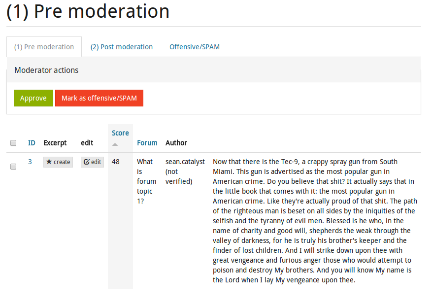 Comment Score | Drupal.org