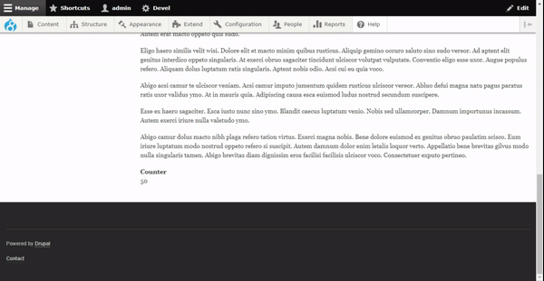 Counter Field Formatter | Drupal.org