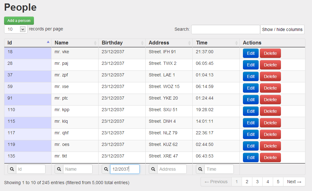 Mudah Membuat Data Table PHP Dengan Plugin Datatables Skill Belajar 