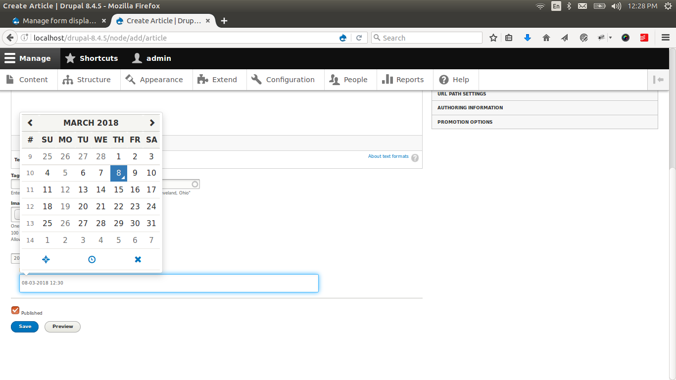 Bootstrap DateTime Picker | Drupal.org Bootstrap DateTime Picker | Drupal.org