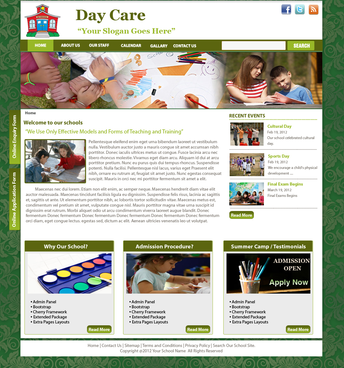 Daycare Template | Drupal.org Daycare Template | Drupal.org