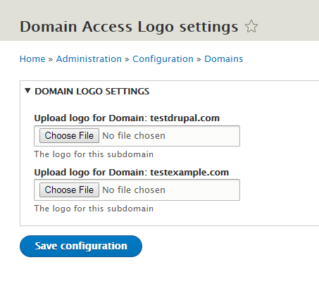 Domain Access Logo | Drupal.org