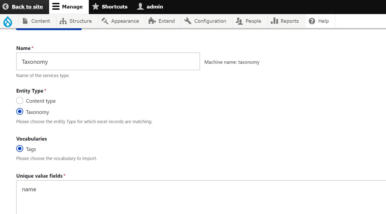 Entities Import | Drupal.org