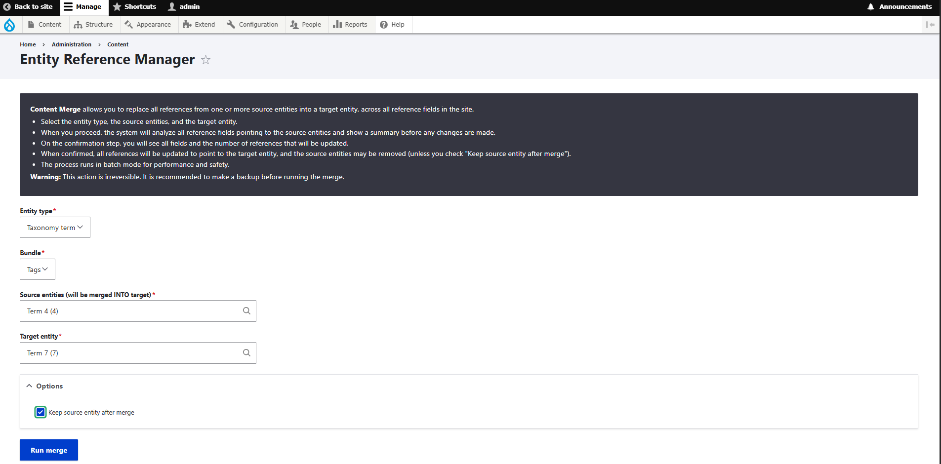 Entity Reference Manager | Drupal.org