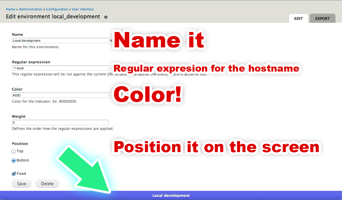 Environmental indicator | Drupal.org