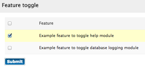 Feature toggle | Drupal.org