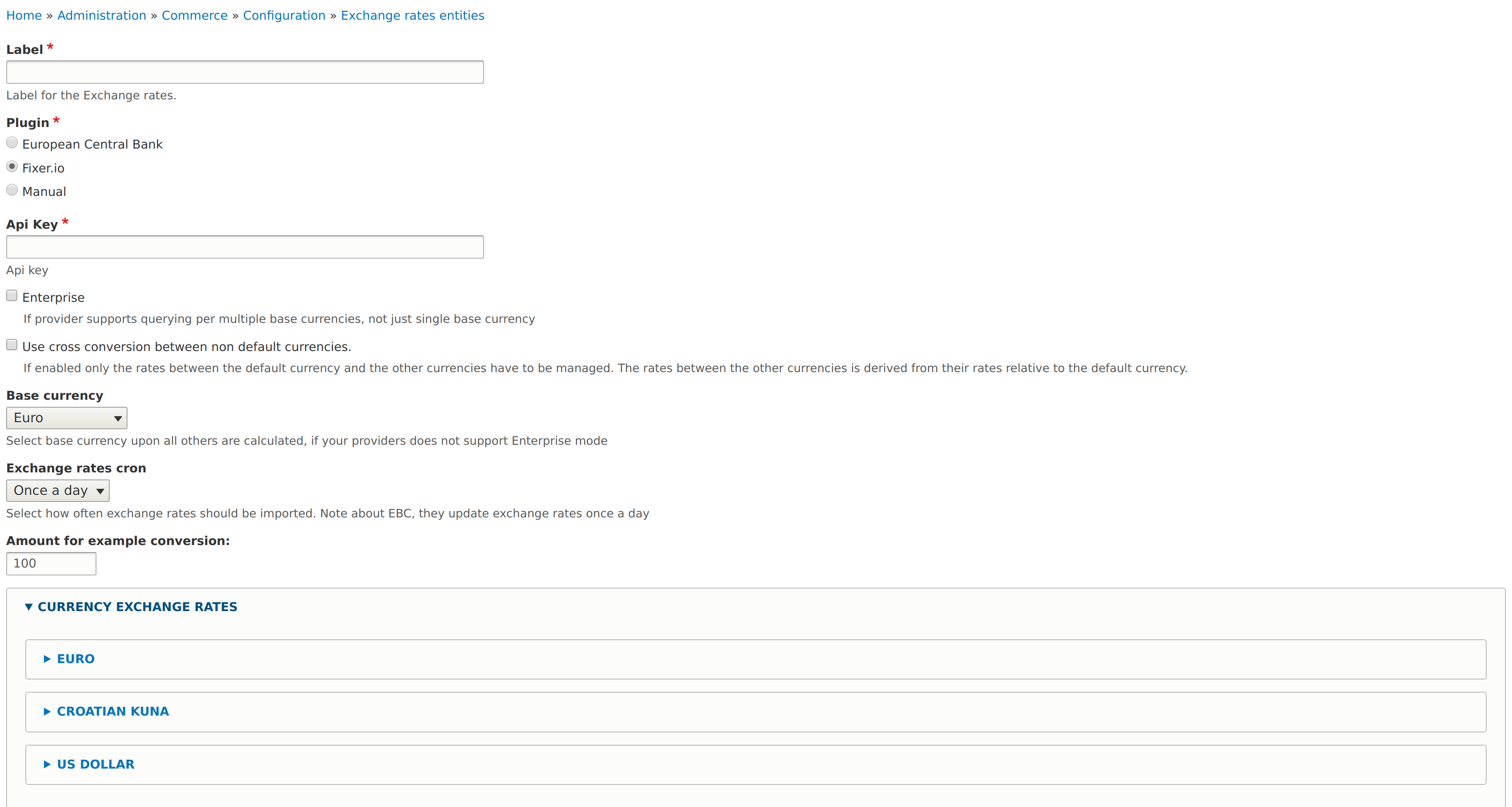 Commerce Exchanger | Drupal.org