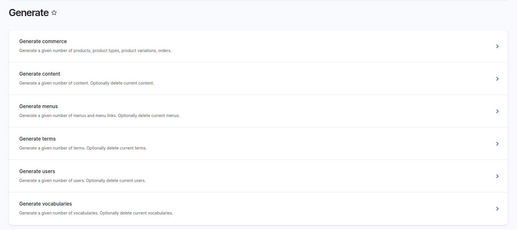 Devel Generate Commerce | Drupal.org