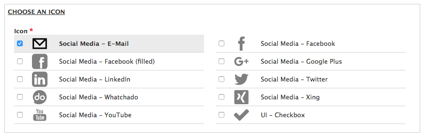 Icon Select 