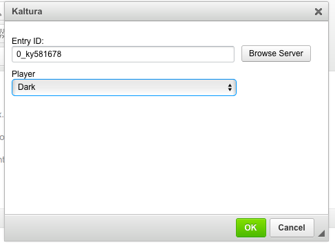 CKEditor Kaltura | Drupal.org