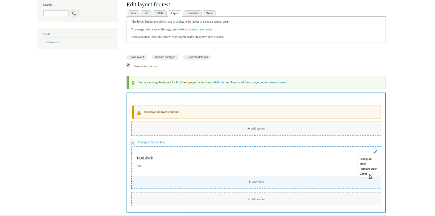 Layout Builder Block Clone (Block Duplicate) | Drupal.org Layout Builder Block Clone (Block Duplicate) | Drupal.org