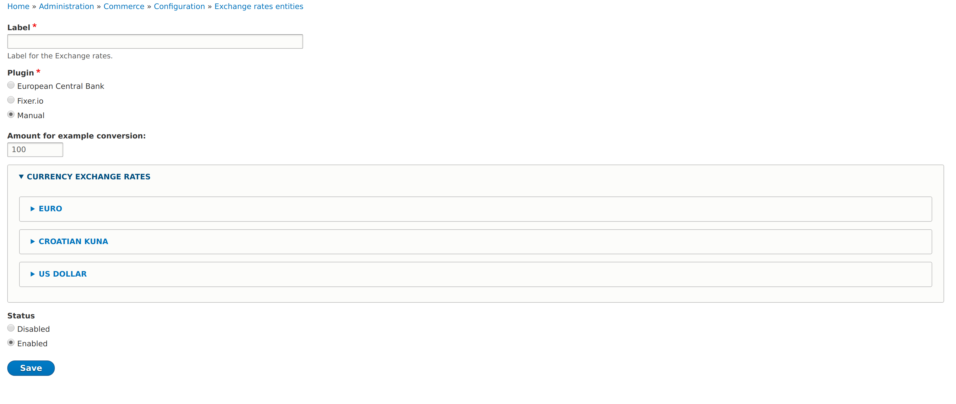 Commerce Exchanger | Drupal.org