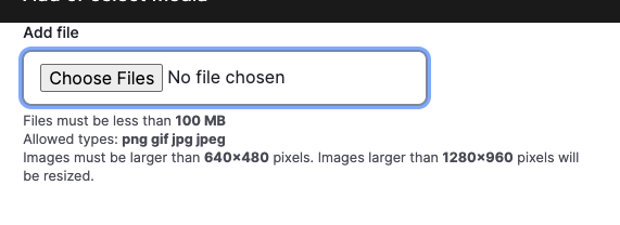 Size Restriction Image Widget | Drupal.org