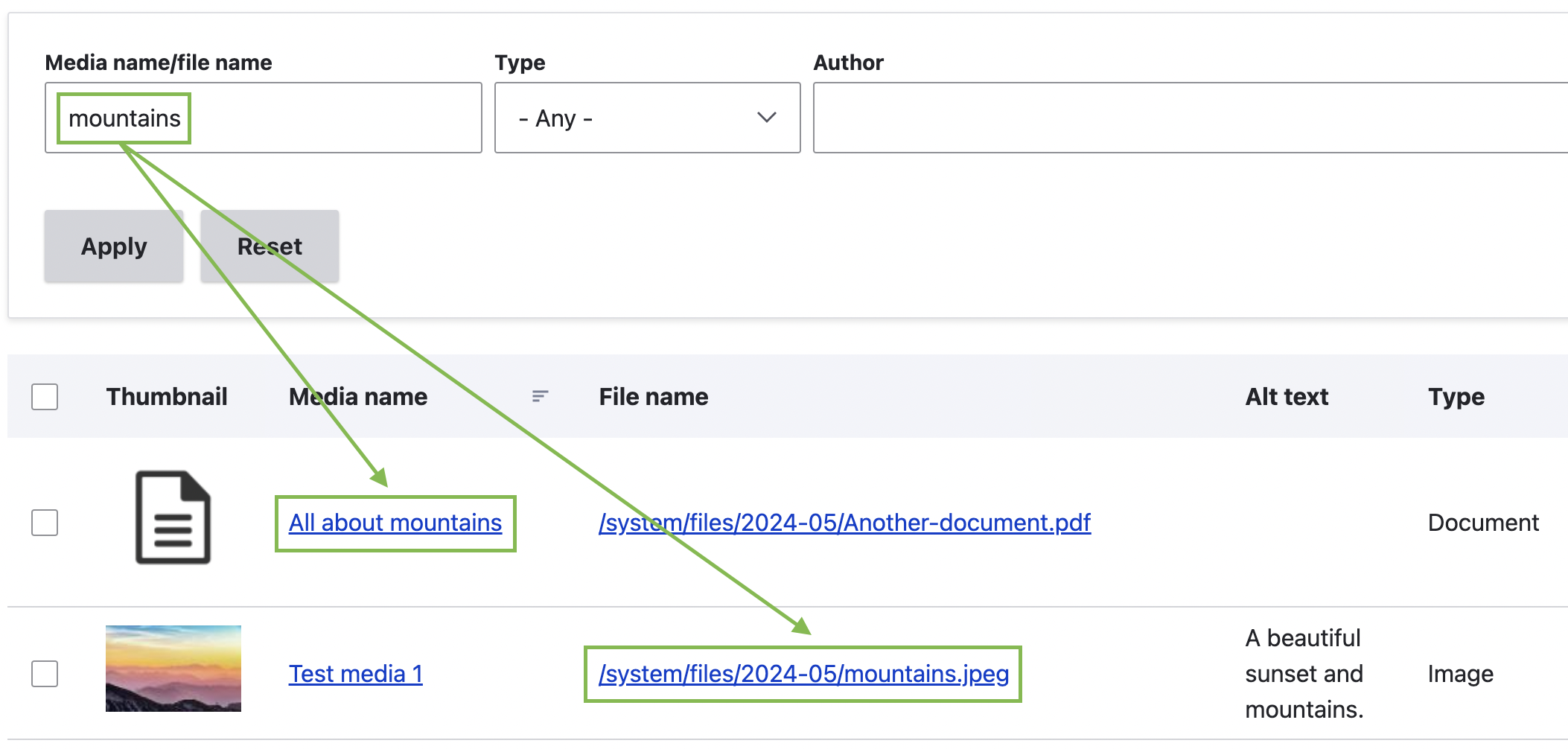 Media Views Filter | Drupal.org