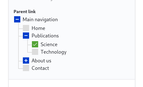 Menu tree | Drupal.org