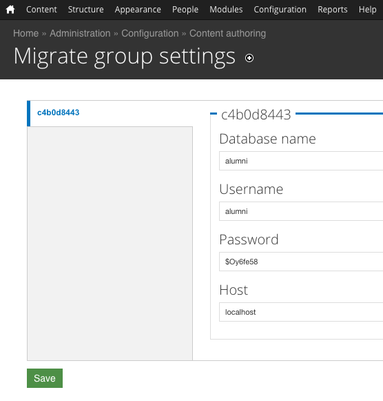 Migrate group settings | Drupal.org Migrate group settings | Drupal.org
