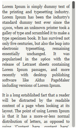 Nano Scrollbar | Drupal.org