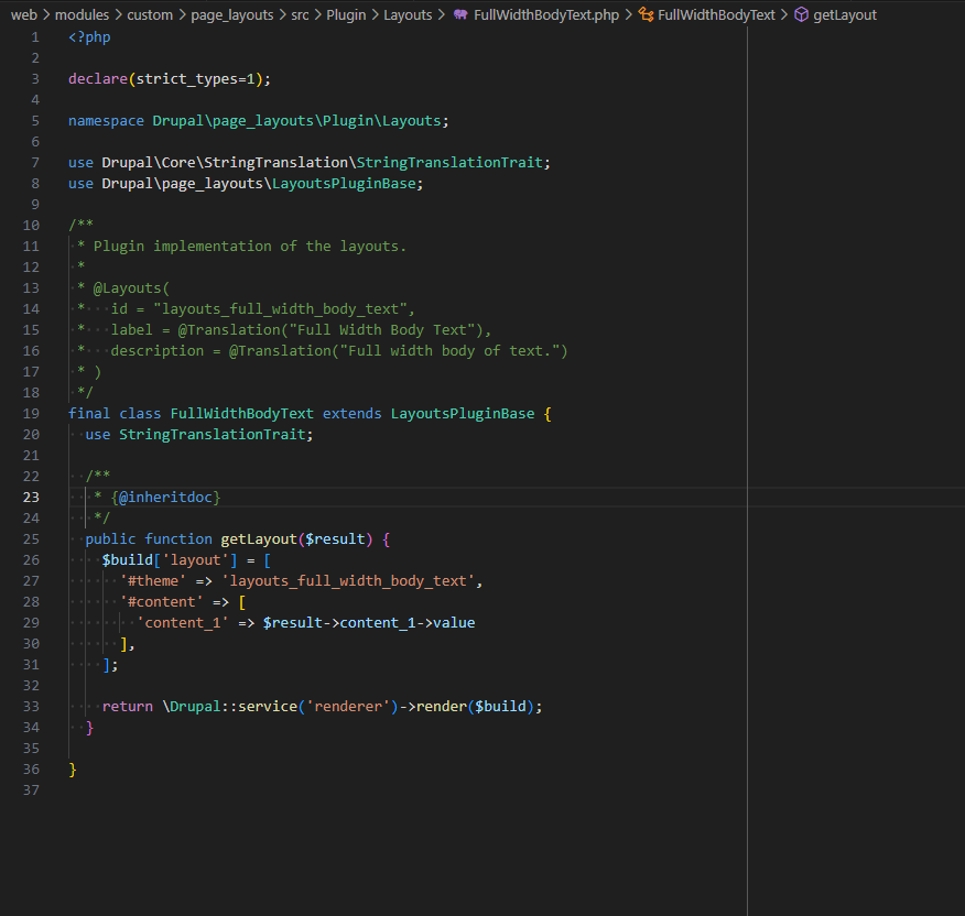 Page Layouts | Drupal.org