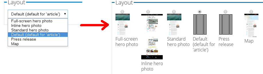 Panelizer Layout Thumbnails | Drupal.org